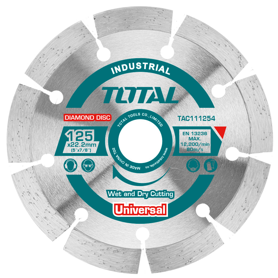 Diamond Cutting Disc 125MM TAC111254 – Total Tools Online